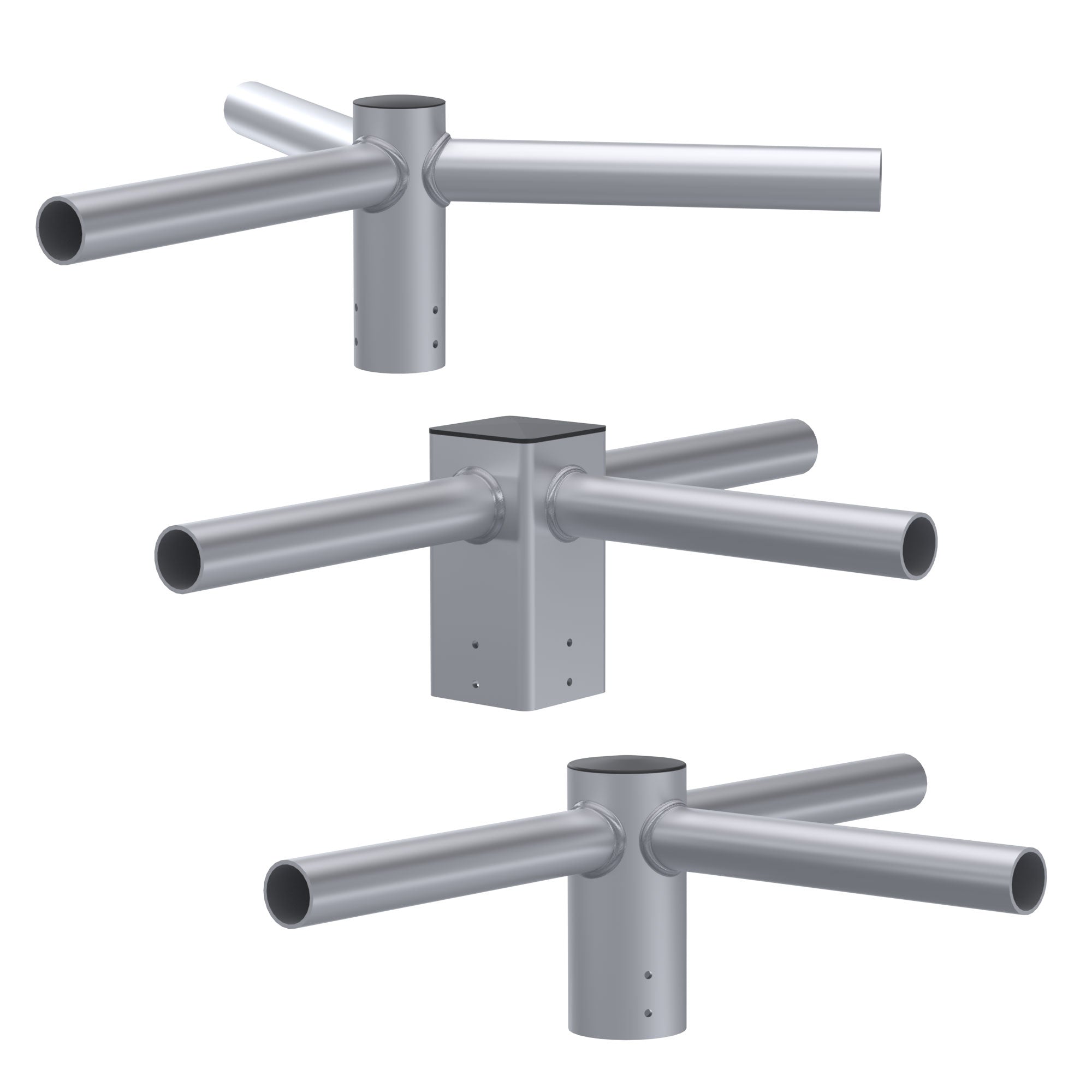 NAFCO® SPX-3 Triple Arm Aluminum Spoke Brackets – Wisconsin Lighting Lab, Inc. (WiLL)