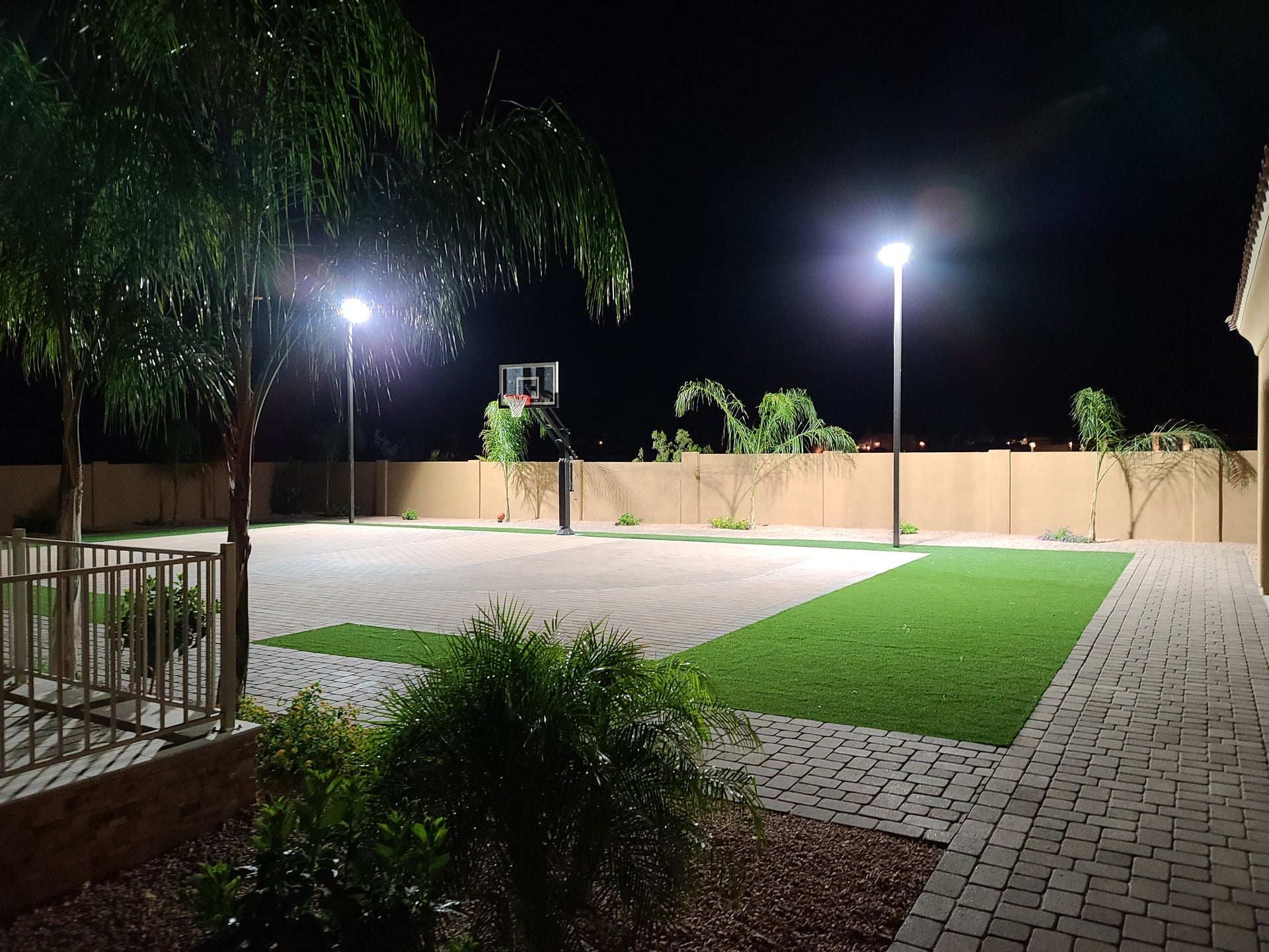 Backyard Court Lighting – Wisconsin Lighting Lab, Inc. (WiLL)