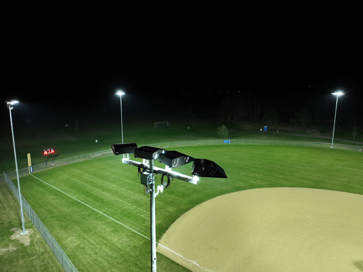Pine Cone Central Park Ball Field Lighting | Sartell, MN – Wisconsin ...