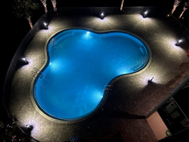 Pool Side Area Lighting | Pensacola, FL – Wisconsin Lighting Lab, Inc ...