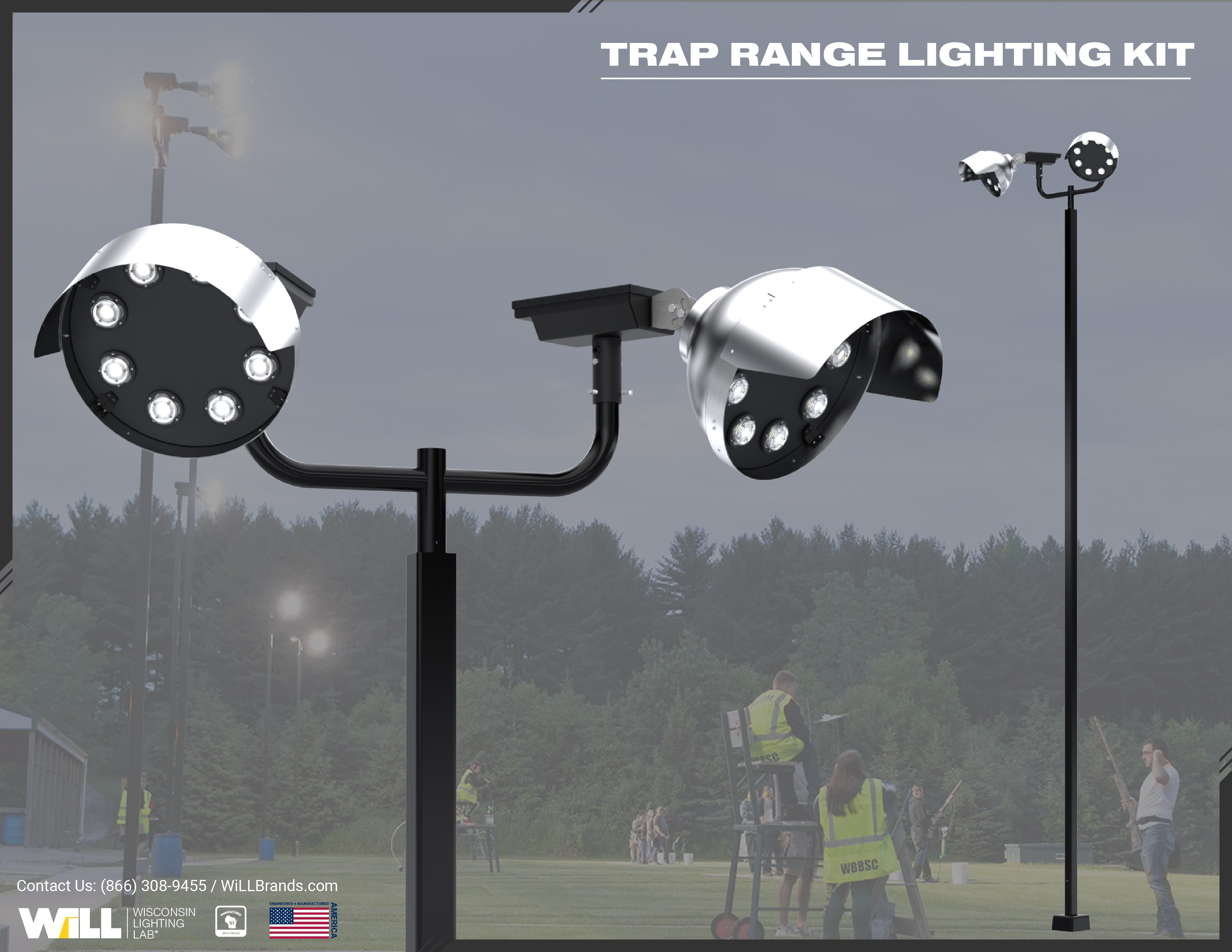Trap Range Lighting Kit – Wisconsin Lighting Lab, Inc. (WiLL)
