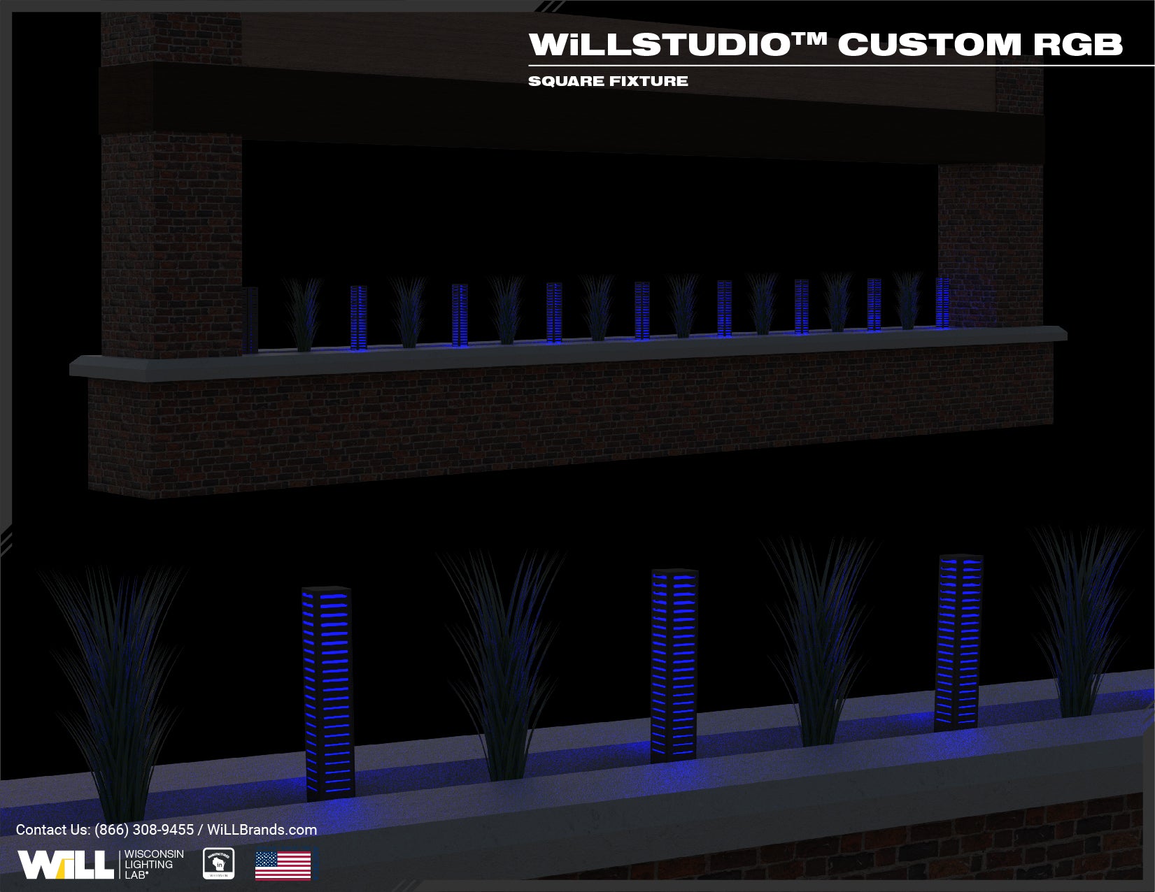 WiLLstudio® Custom RGB Landscape Lighting – Wisconsin Lighting Lab, Inc ...