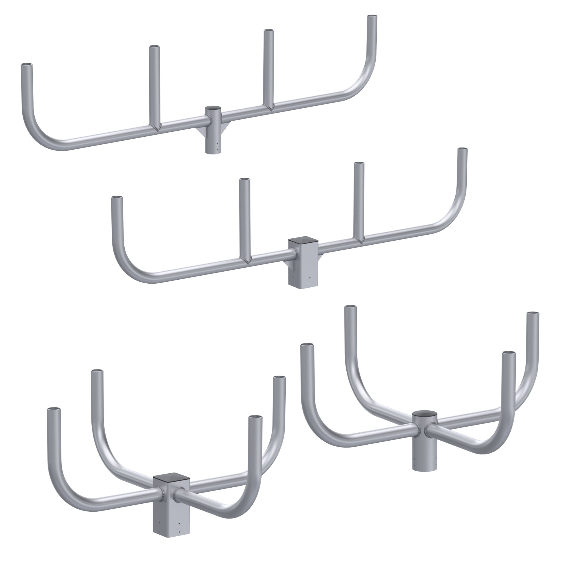 NAFCO® ABH-4 Quad Arm Aluminum Bullhorn Brackets – Wisconsin Lighting ...