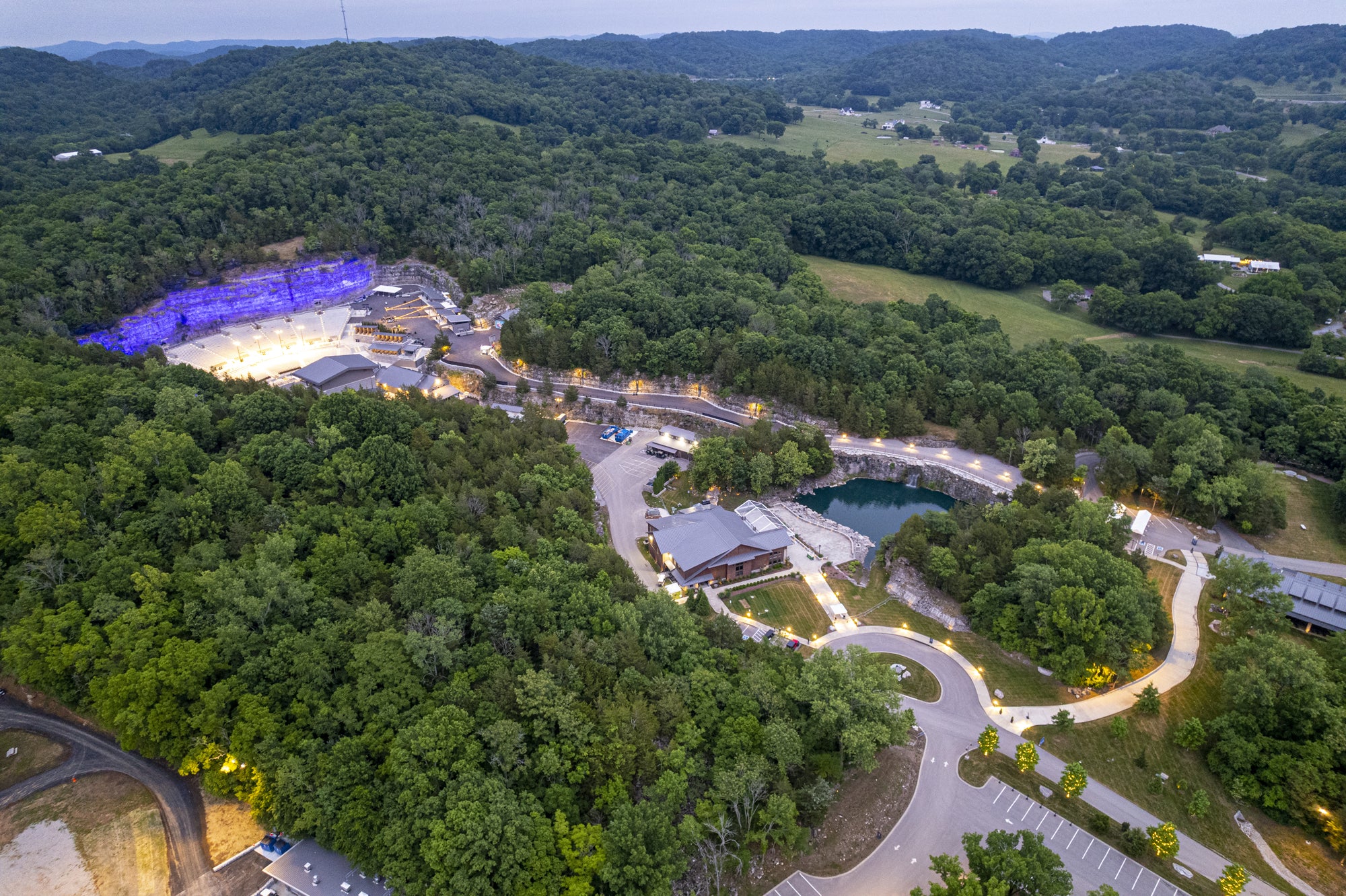Graystone Quarry Concert Venue Complete Lighting Package | Franklin, T ...