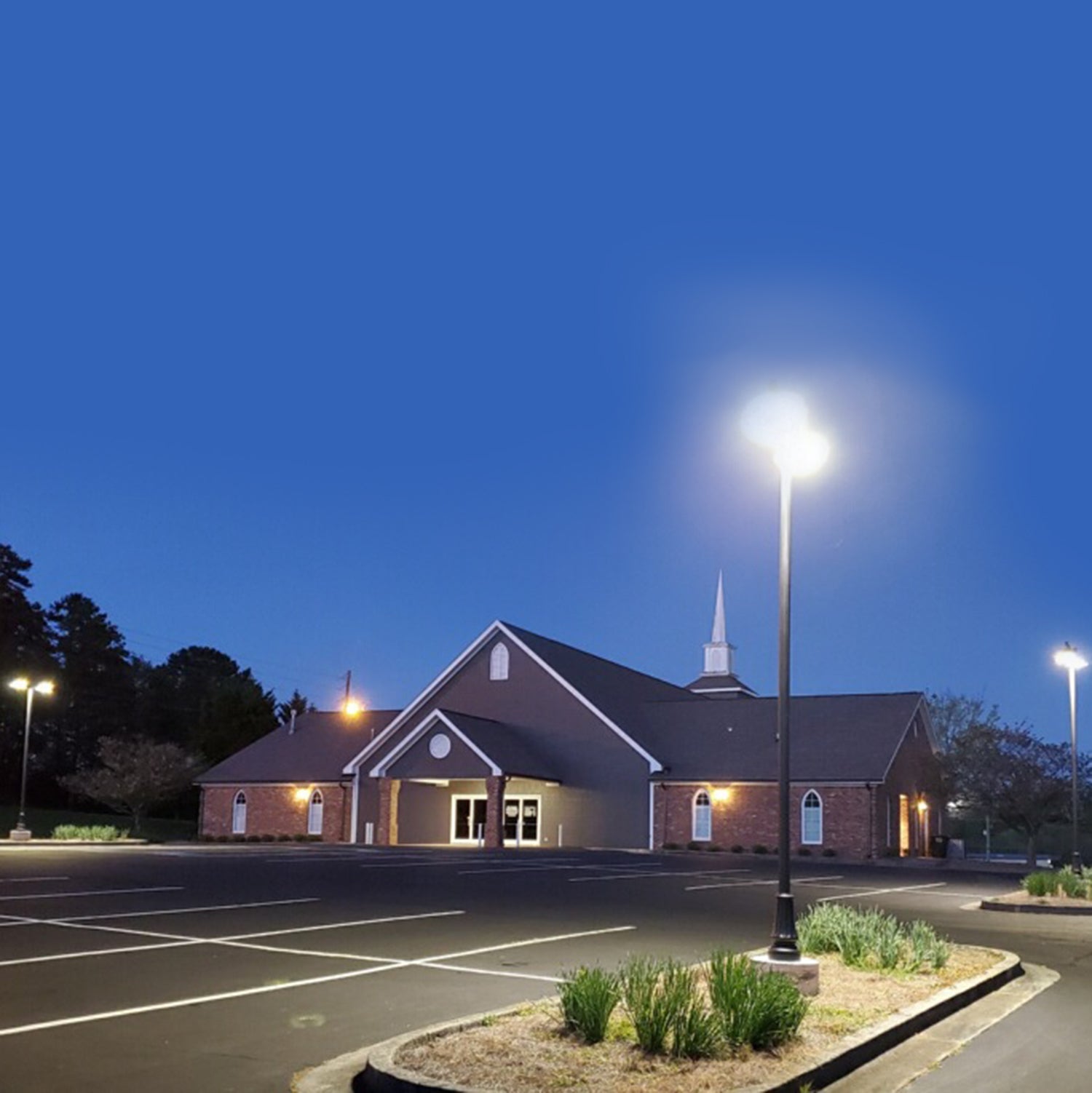 Parking Lot LED Lighting for Northside Church of Christ – Wisconsin ...
