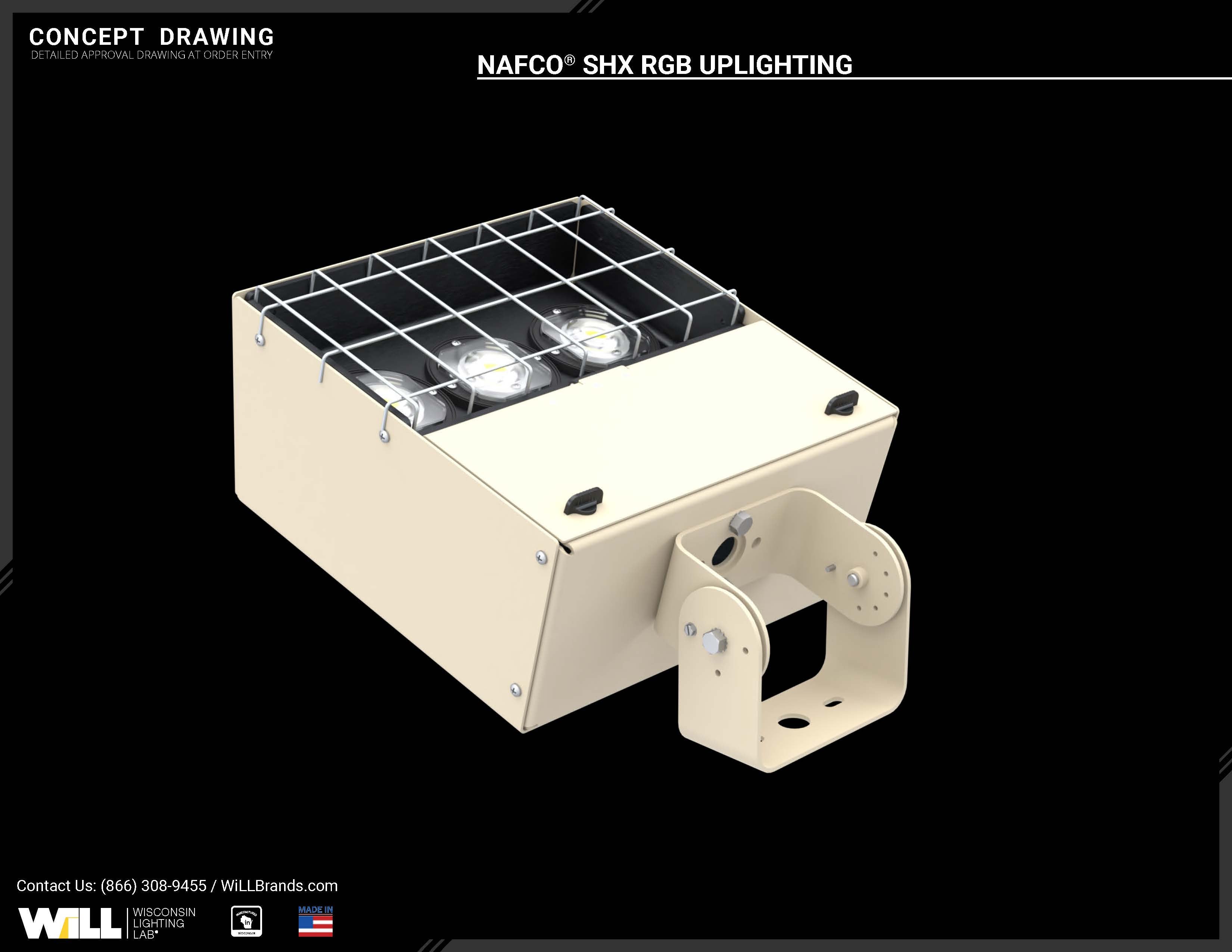 NAFCO® SHX Uplighting w/ Ground Mount – Wisconsin Lighting Lab, Inc. (WiLL)