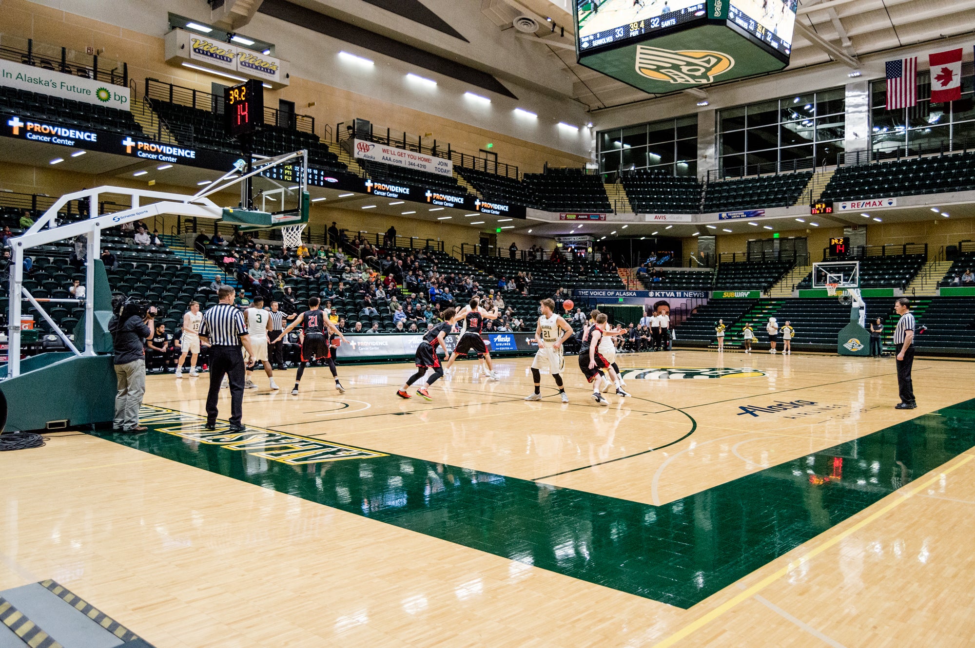 Alaska Airlines Center | LED Helios Lighting Package – Wisconsin ...