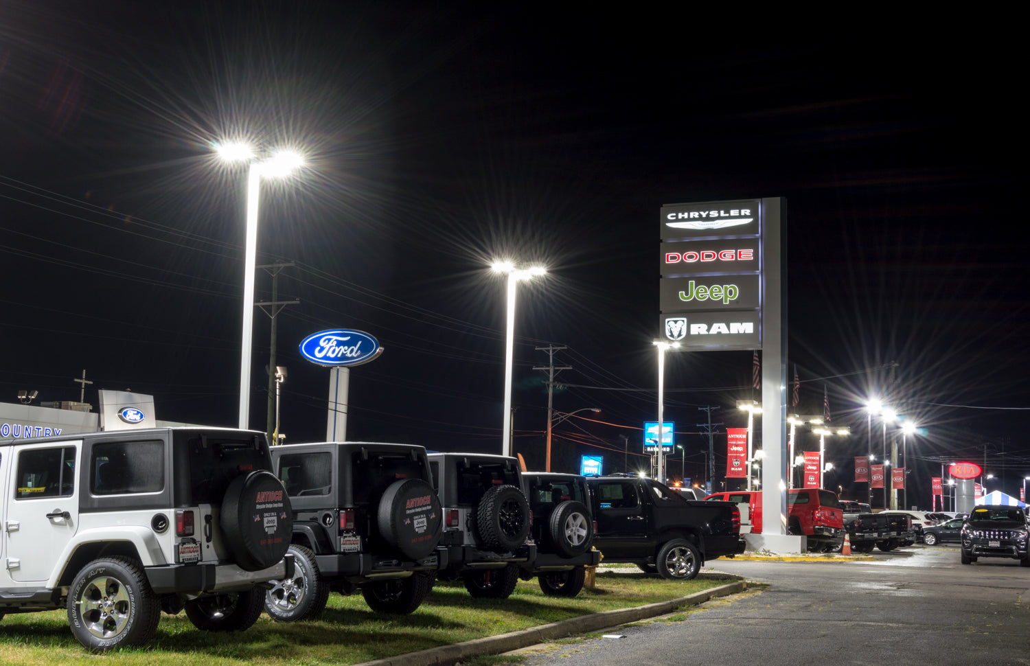 Auto Dealership Lighting – Wisconsin Lighting Lab, Inc. (WiLL)