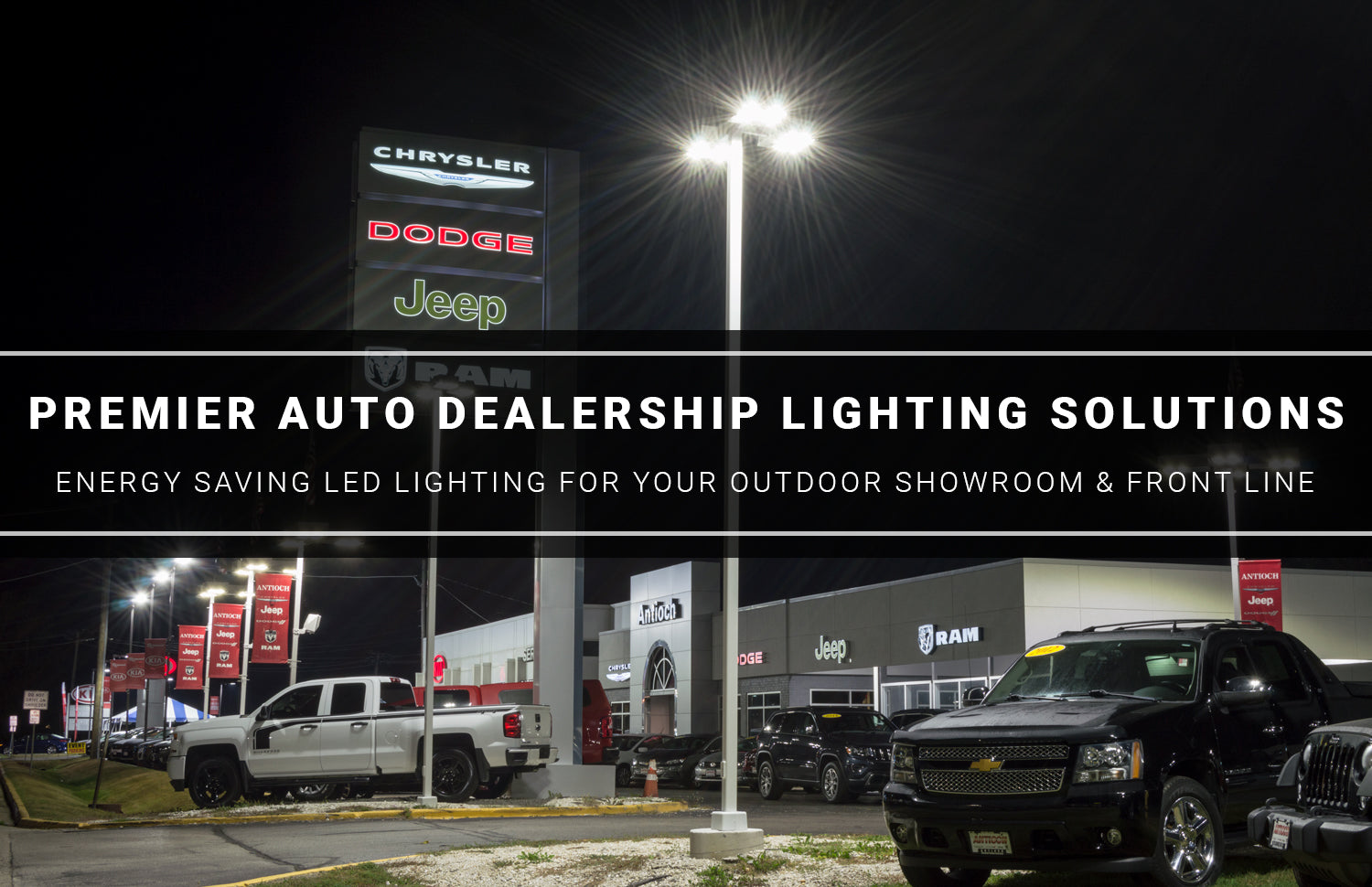 Auto Dealership Lighting – Wisconsin Lighting Lab, Inc. (WiLL)