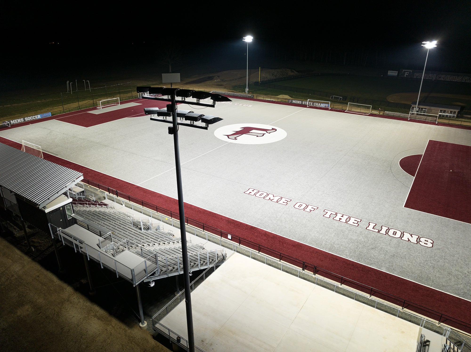 Faith Christian Academy Soccer Facility Lighting | Premium Sports LED ...