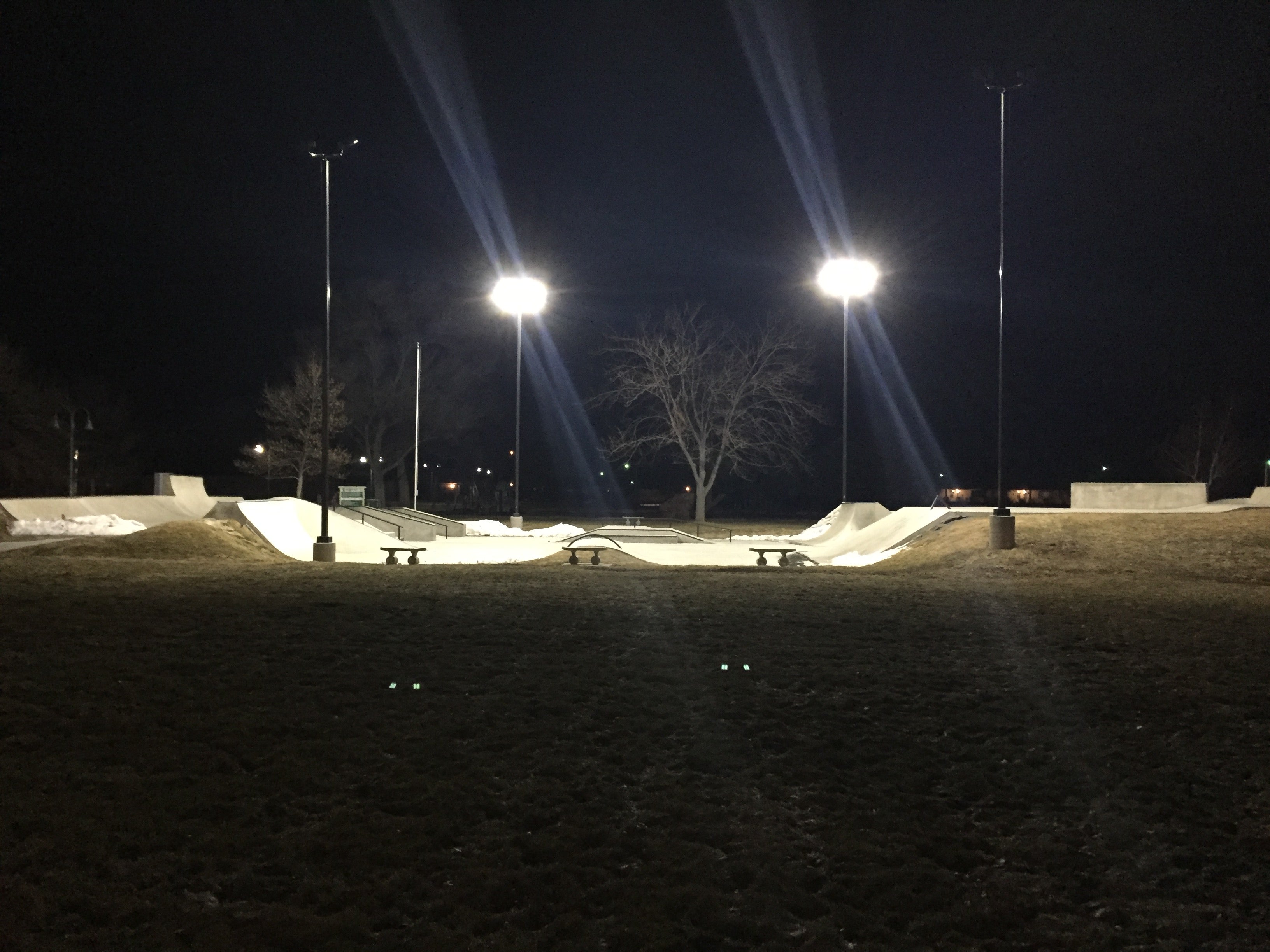 Riverton Skate Park Steel Light Pole Project – Wisconsin Lighting Lab ...
