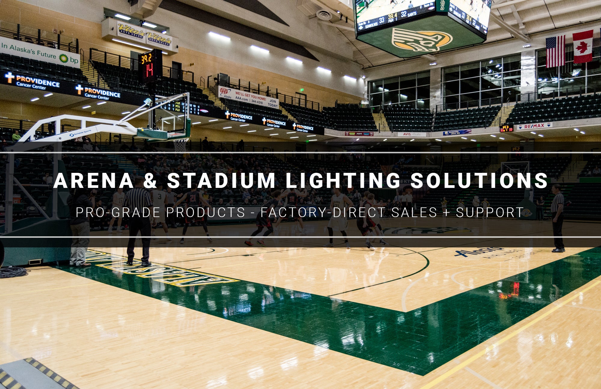 Arena & Field House Lighting – Wisconsin Lighting Lab, Inc. (WiLL)