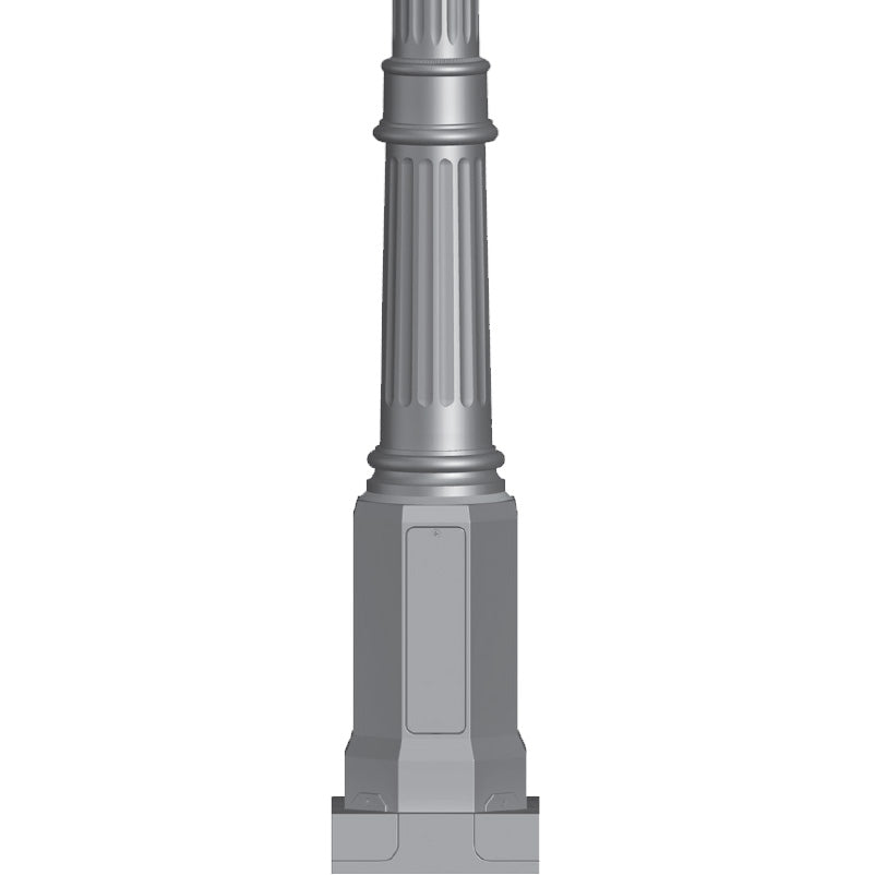 Williamsburg Decorative Aluminum Anchor Base Light Poles – Wisconsin ...